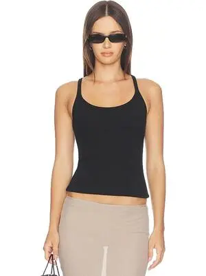 BARELOOM Palms Racer Tank - Black