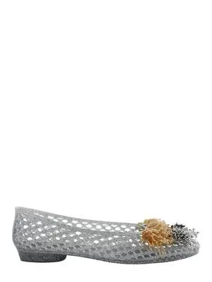 HEAVENLY JELLY HEAVENLY JELLY REVEL Embellished Jelly Shoes Silver
