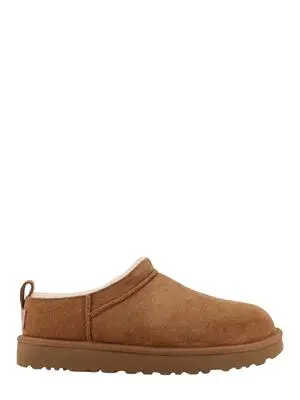 UGG Classic Micro Suede Slip-on Slipper - Beige