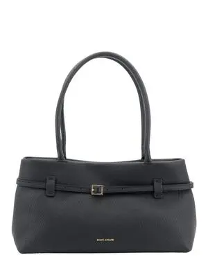 Manu Atelier Le Cambon East West Shoulder Bag - Black