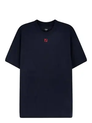 Fendi Cotton Tshirt - Blue