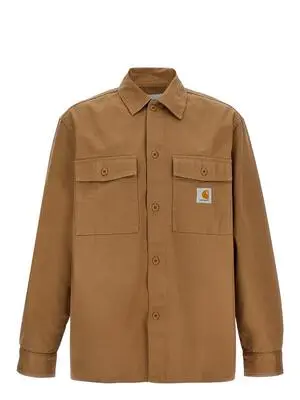 Carhartt Work In Progress Kelly Cotton Shirt - Beige