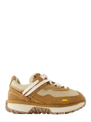 UGG Retrofi Suede-panelled Running Sneakers - Brown