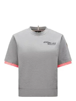 Moncler Logo T-shirt - Grey