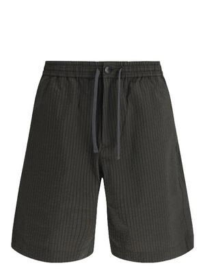 Maison Kitsuné Elasticated Bermuda Shorts - Black