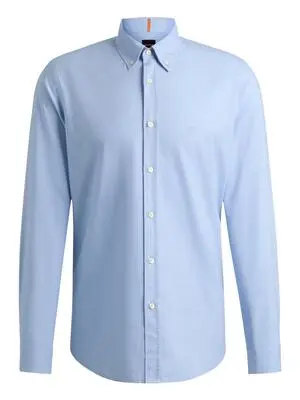 Hugo Boss Long Sleeve Shirt - Blue