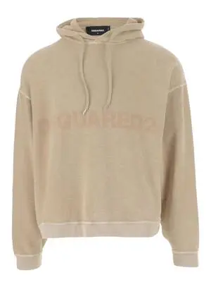 DSQUARED2 Dsquared2 Logo Hoodie With Drawstring
