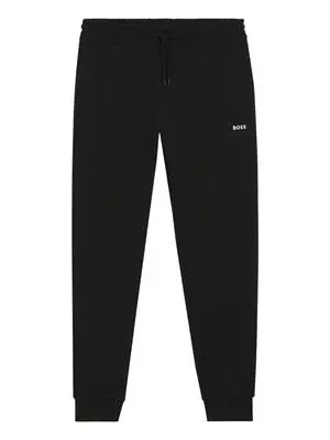 Hugo Boss Cotton Track Pants - Black