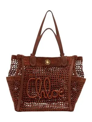 Chloé Chloe Woven Shoulder Bag No
