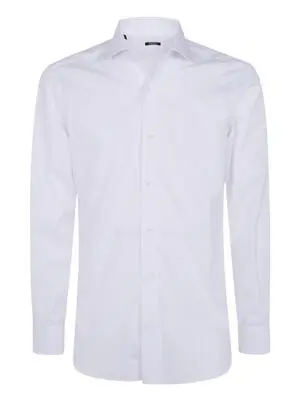 BARBA NAPOLI Long-sleeved Shirt - White