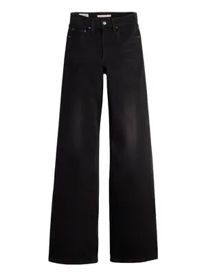LEVI'S 728 High-rise Wide-leg Jeans - Worn Midnight