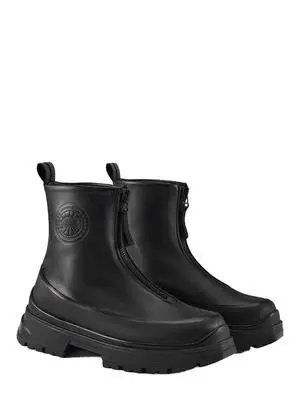 Canada Goose Kya Zip Up Ankle Boots - Black