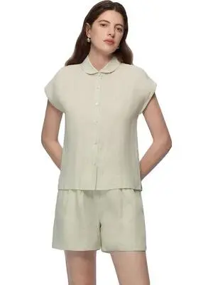 JUANA Hemp Retreat Shirt - Light Mint