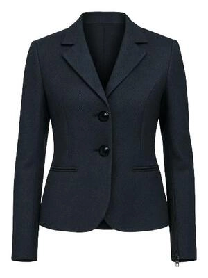 CONQUISTA Conquista Button Blazer With Zip Detail