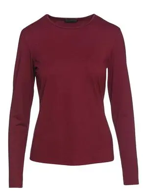 CONQUISTA Burgundy Jersey Top - Red