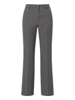 CONQUISTA Classic Straight Leg Trousers - Grey