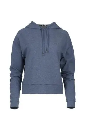 CONQUISTA Conquista Indigo Mélange Hooded Sweatshirt
