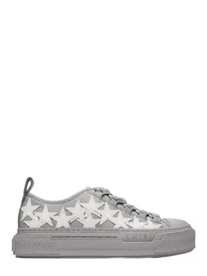 Amiri Stars Court Low Casual Sneakers - Grey