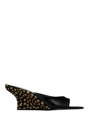 By Far Caroo High-heeled Sandals - Spotted Black
