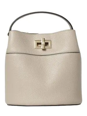 Furla Amelie Mini Leather Bucket Bag - Grey