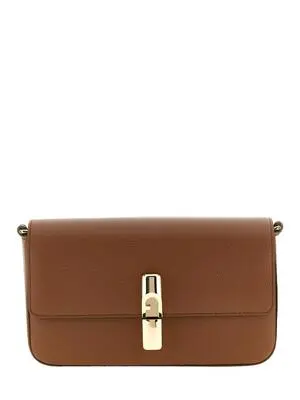 Furla Furla Iride Leather Crossbody Bag Brown