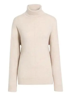Chinti & Parker Wool And Cashmere-blend Turtleneck Sweater - Ecru