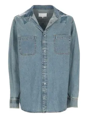MAISON MARGIELA Camicia In Taped Shirt - Denim