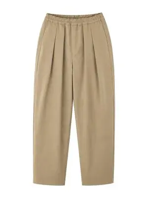 MAISON MARGIELA Low Crotch Cotton Pants - Beige