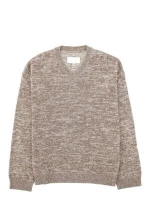 MAISON MARGIELA Maglia Con Scollo A V - Beige