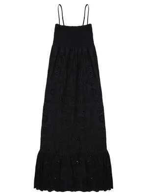 MC2 SAINT BARTH Abito "jemma" Cotton Dress - Black