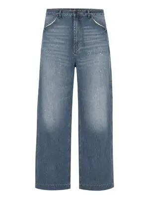 MAISON MARGIELA Wide Leg Jeans - Denim