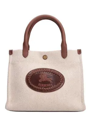 BURBERRY BURBERRY Canvas Top-Handle Tote Bag