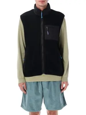 Patagonia Recycled Polyester Fleece Vest - Black