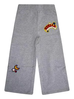 Stella McCartney Embroidered Detail Trousers - Grigio