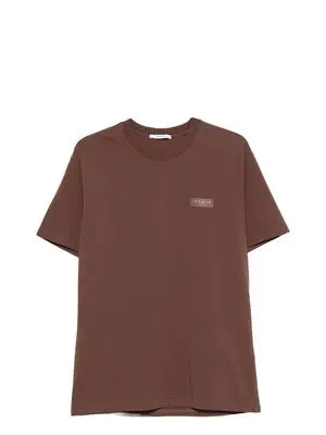 Givenchy Crewneck Sweatshirt With Grosgrain Detail - Marrone