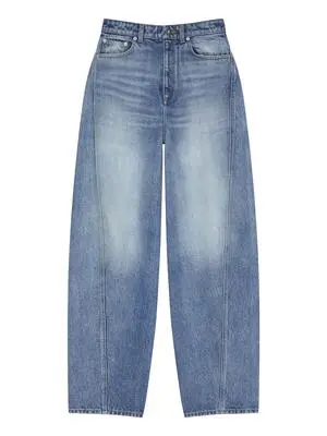 Givenchy Givenchy Faded Cotton Jeans Blu