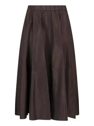 Aspesi Polyester Skirt - Brown