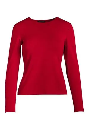 CONQUISTA Jersey Top With Long Sleeves - Red