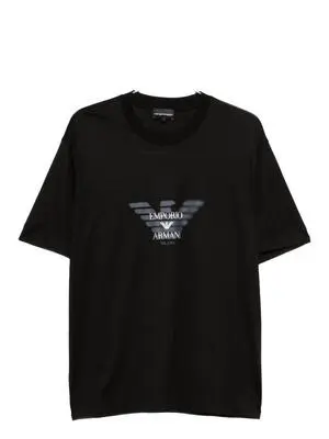 Emporio Armani Logo T-shirt - Black