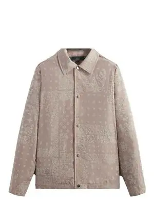 Kith Deconstructed Bandana Coaches Jacket - Tan