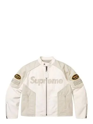 Supreme X Vanson Leathers X Cordura Cotton Jacket - White