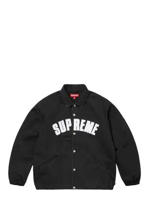 Supreme Arc Denim Coaches Jacket - Black