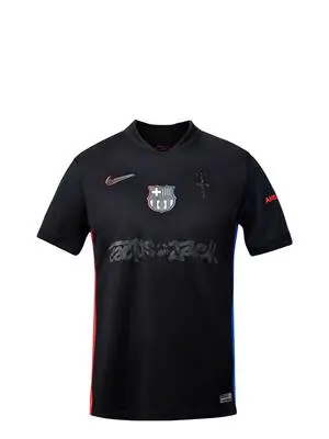 Nike Fc Barcelona X Cactus Jack Match Away Jersey - Black