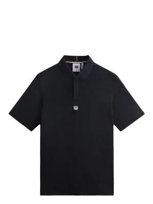 Kith X Wilson Game Point Seamless Polo - Black