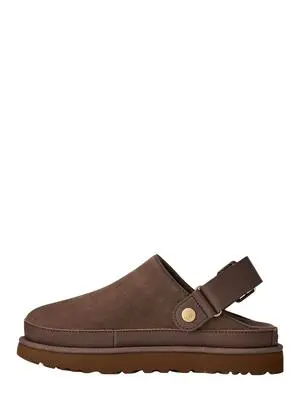 UGG UGG Goldenstar Villa Clog Mules With Adjustable Strap Molasses/brown