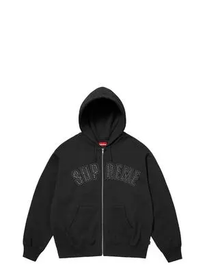 Supreme X B.b. Simon Zip Up Hooded Sweatshirt - Black