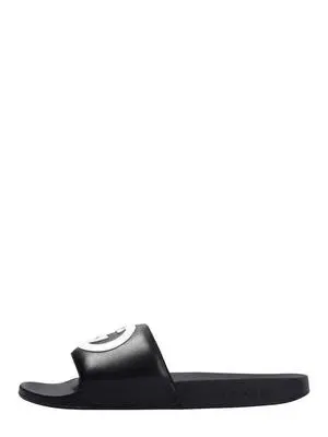 Gucci Interlocking G Slide Sandals - Black