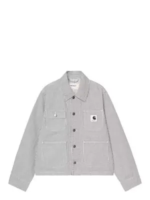 Carhartt Work In Progress Mercer Stripe Chore Jacket - Graphite