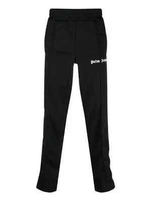 Palm Angels Fw22 Classic Track Pant 'black White - Black/white