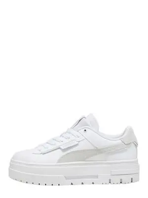 PUMA Mayze Crashed Sneakers - White/grey